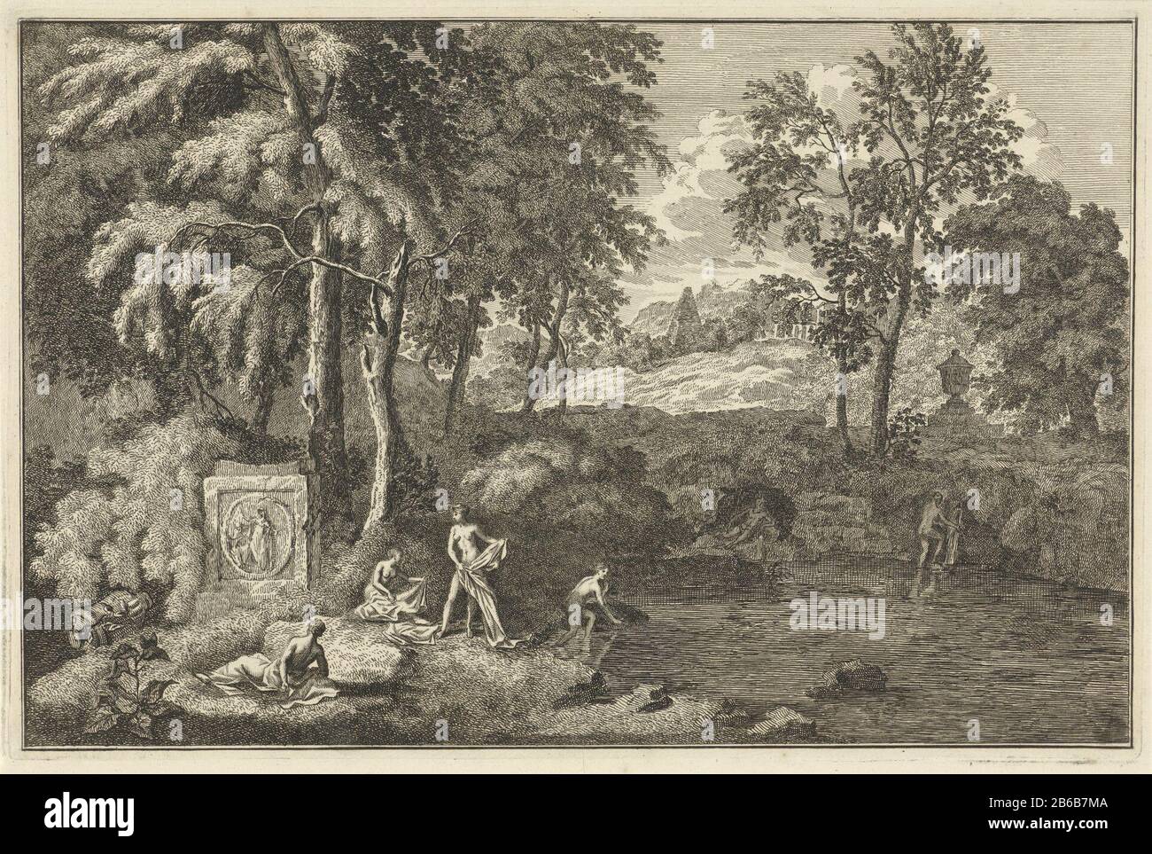 Five women bathing hi-res stock photography and images - Alamy