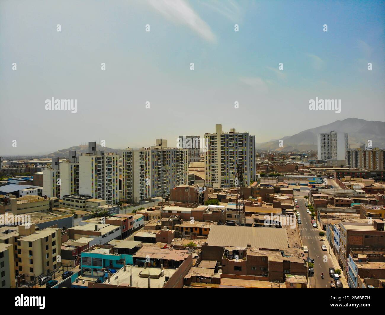 Lima, Peru Breña one of the district of the Peruvian capital, photo ...