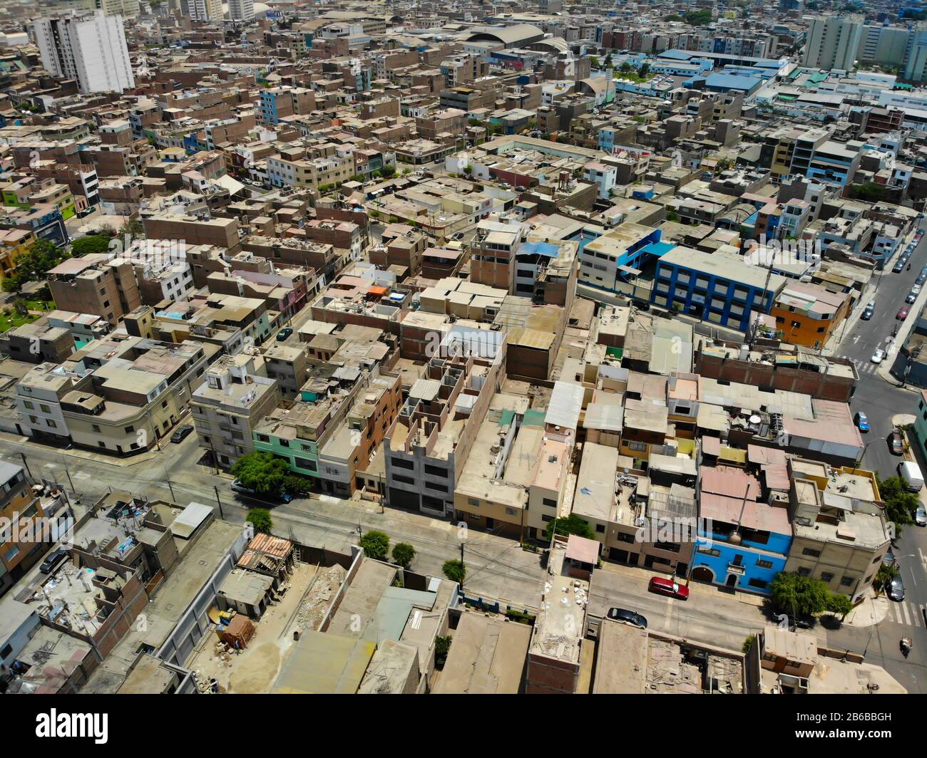 Lima, Peru Breña one of the district of the Peruvian capital, photo ...