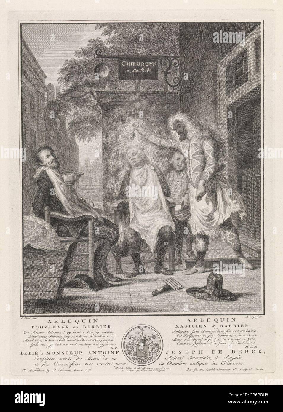 Arlequin wizard and the barber cheated rivals Arlequin Arlequin ...