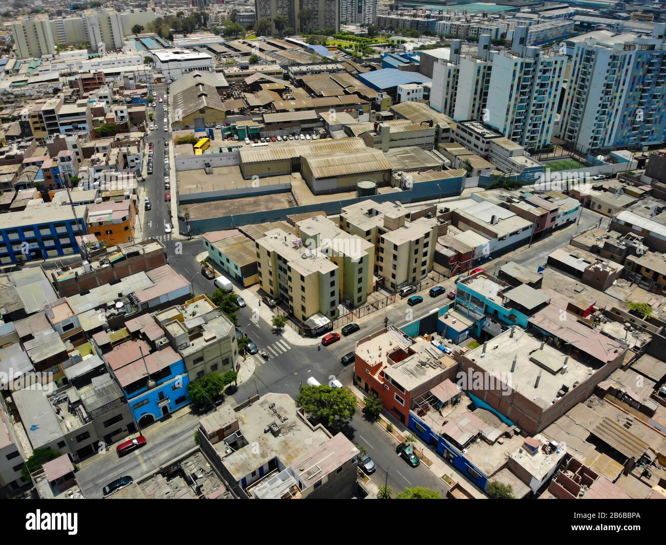 Lima, Peru Breña one of the district of the Peruvian capital, photo ...