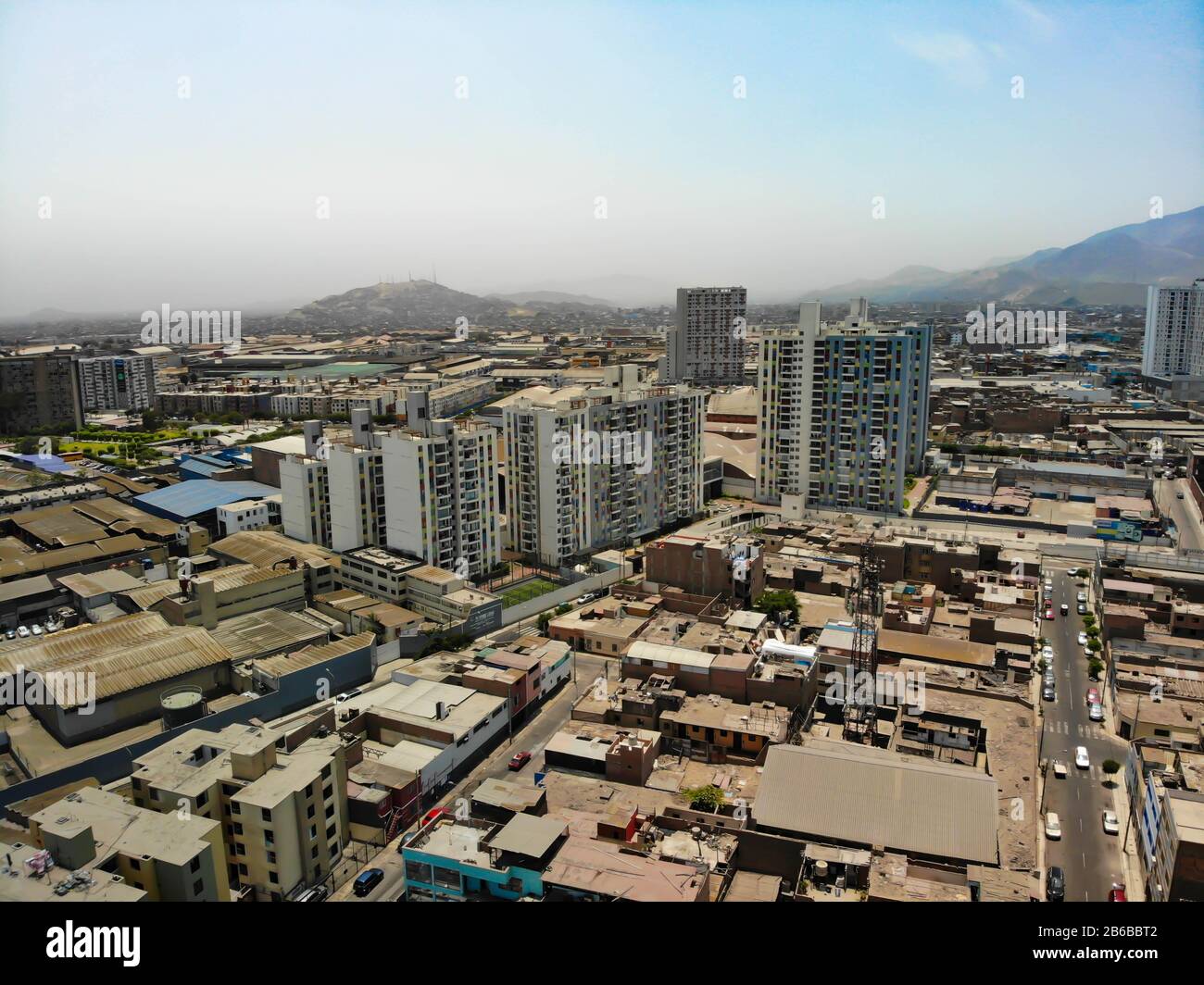 Lima, Peru Breña one of the district of the Peruvian capital, photo ...