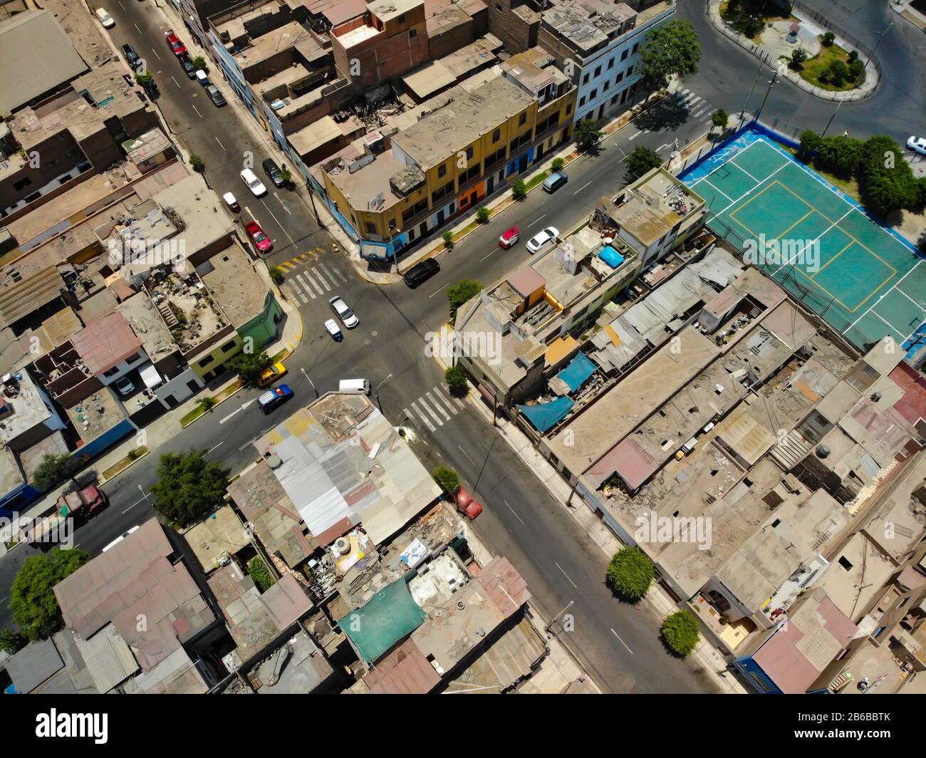 Lima, Peru Breña one of the district of the Peruvian capital, photo ...