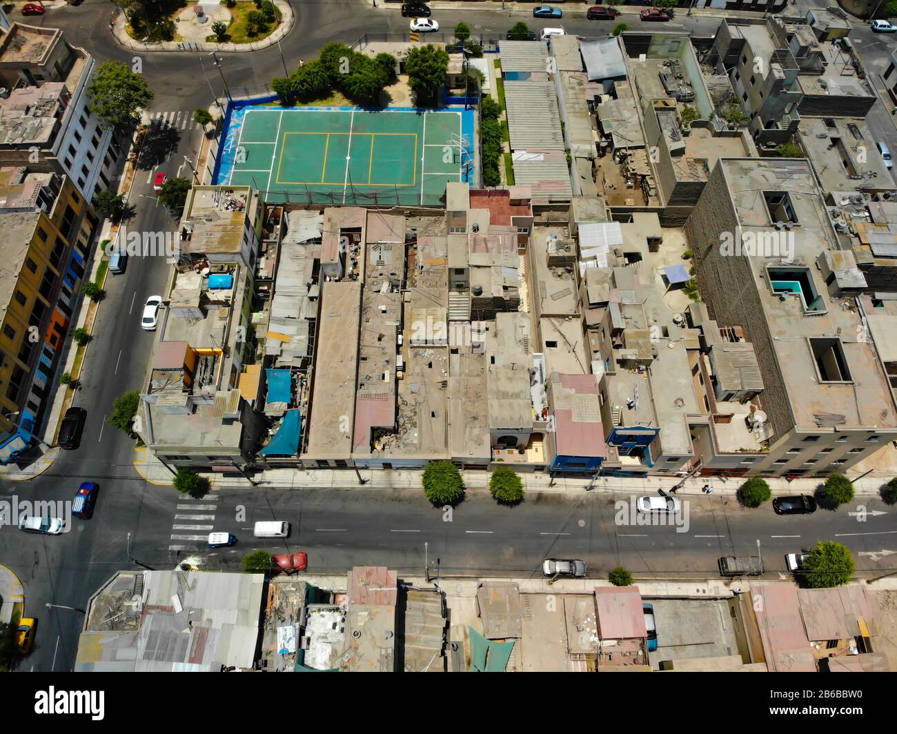 Lima, Peru Breña one of the district of the Peruvian capital, photo ...