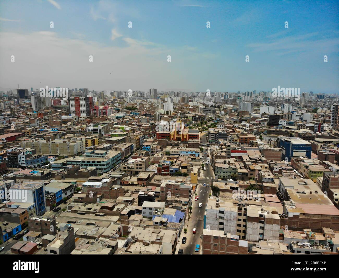 Lima, Peru Breña one of the district of the Peruvian capital, photo ...
