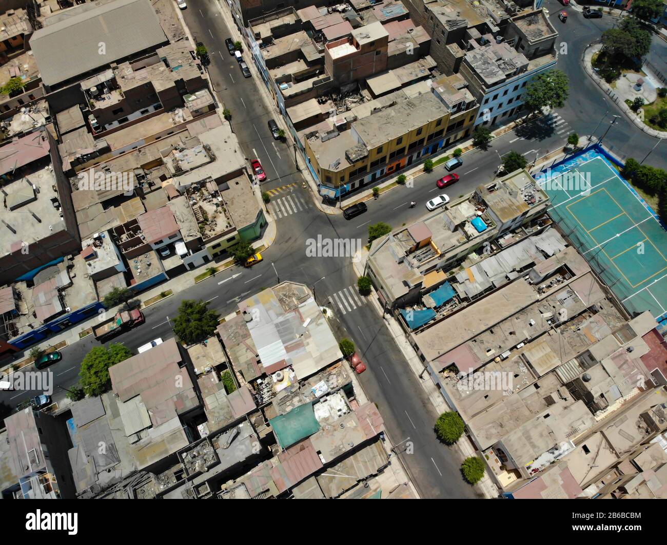 Lima, Peru Breña one of the district of the Peruvian capital, photo ...