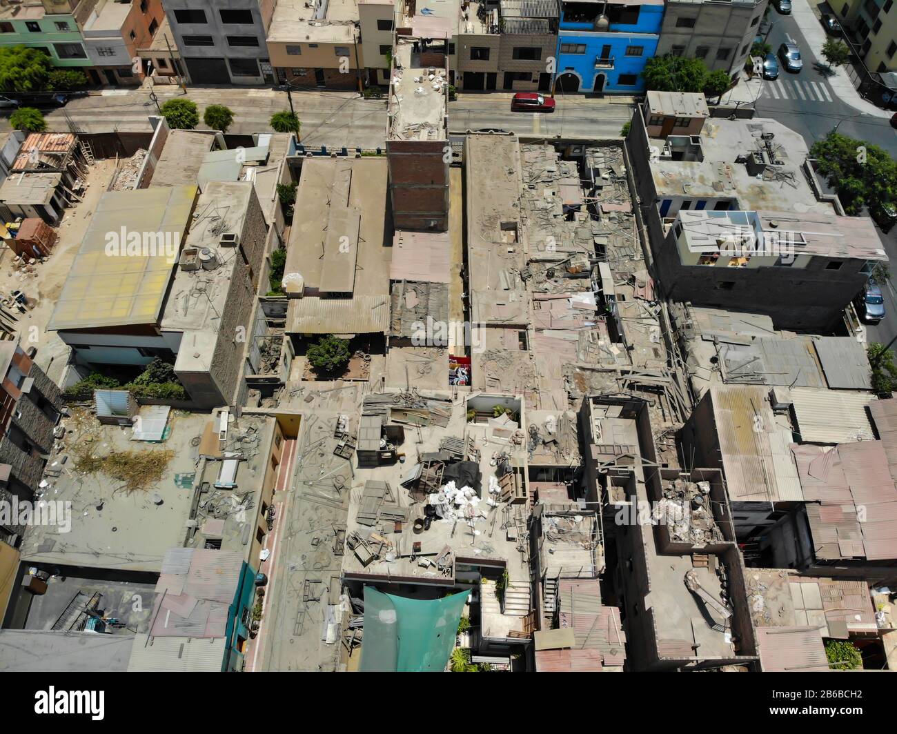 Lima, Peru Breña one of the district of the Peruvian capital, photo ...