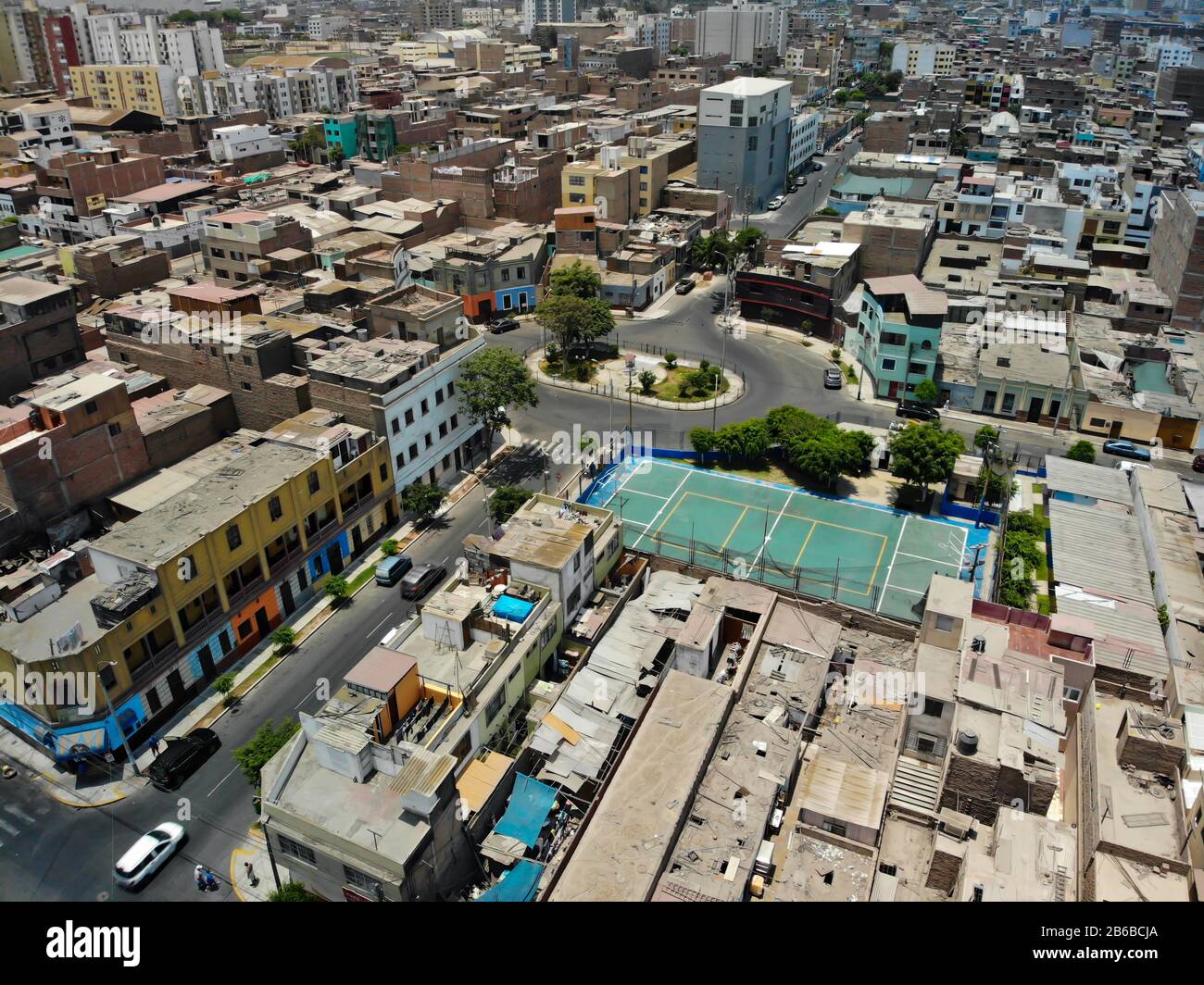 Lima, Peru Breña one of the district of the Peruvian capital, photo ...
