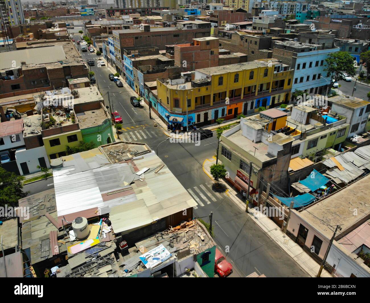 Lima, Peru Breña one of the district of the Peruvian capital, photo ...