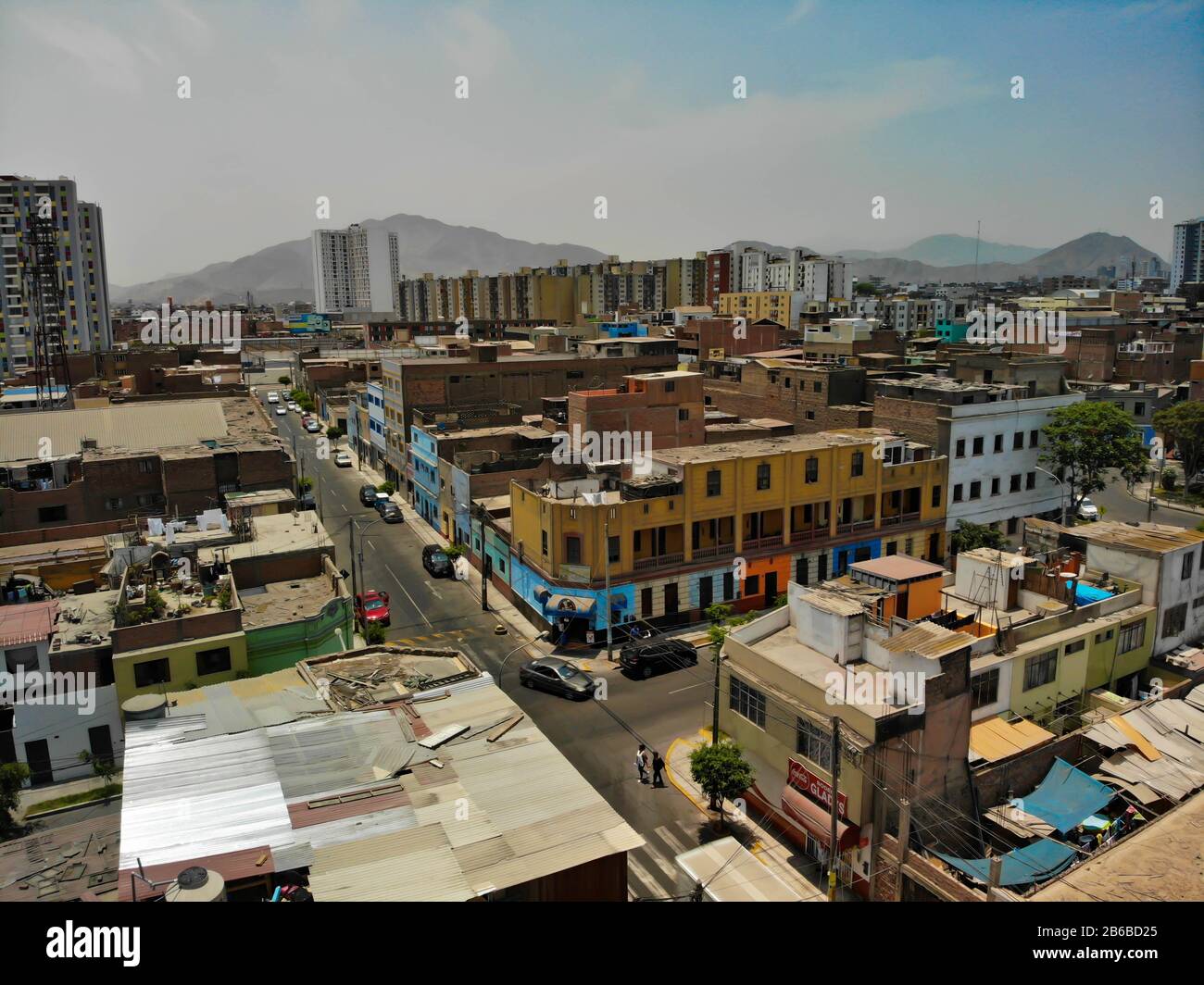 Lima, Peru Breña one of the district of the Peruvian capital, photo ...