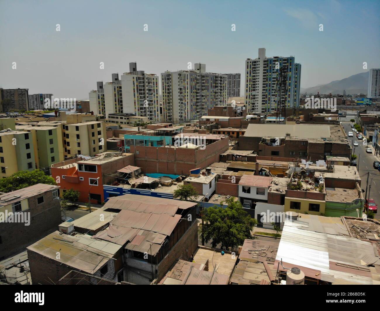 Lima, Peru Breña one of the district of the Peruvian capital, photo ...