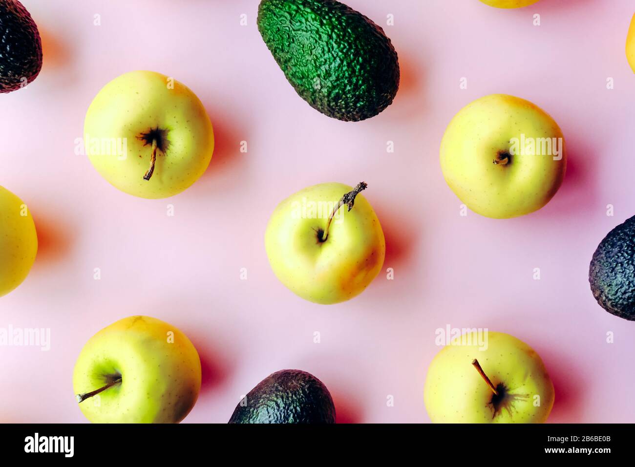 Apples and avocado Stock Photo - Alamy