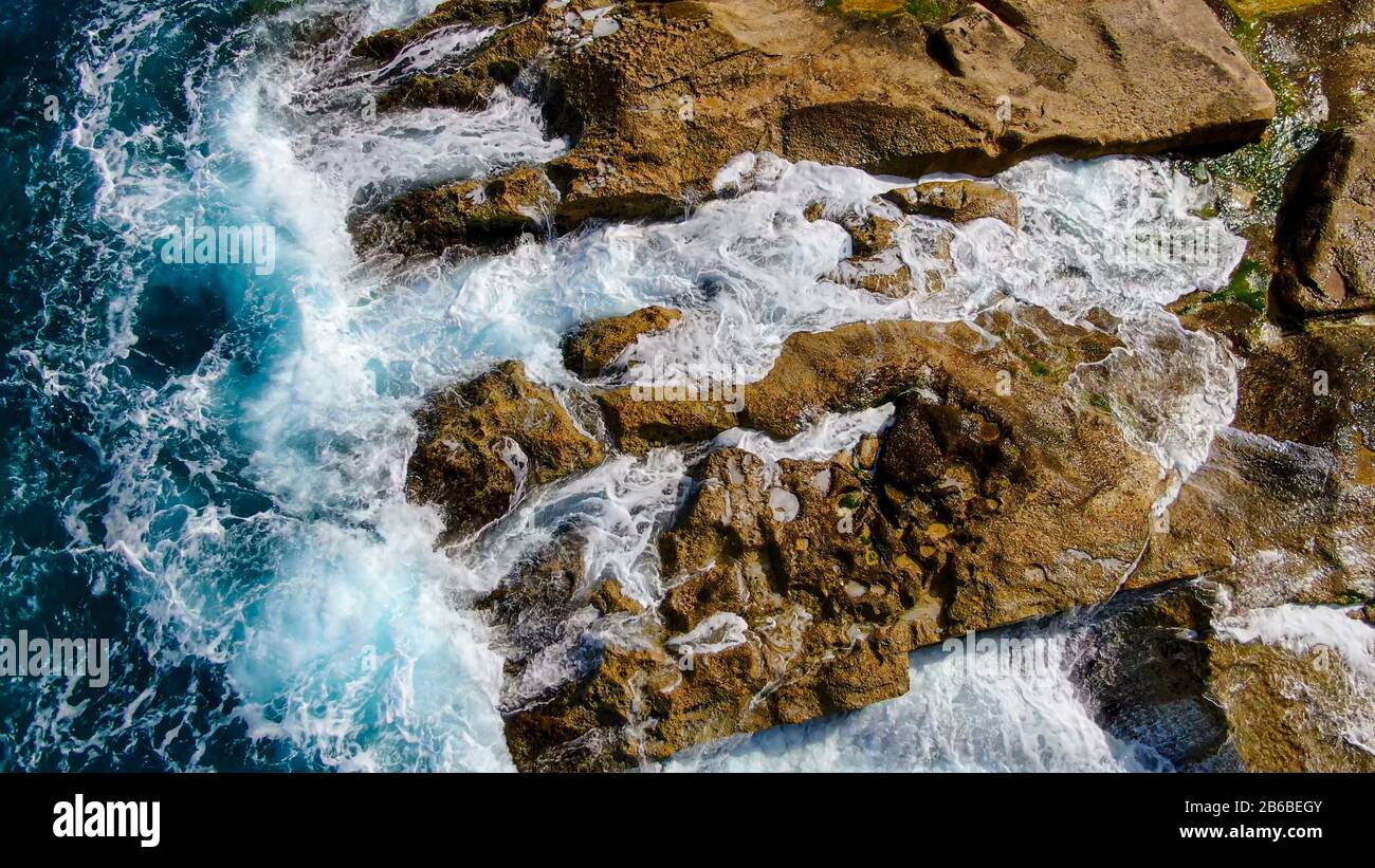 Water splash from wave hitting hi-res stock photography and images - Alamy
