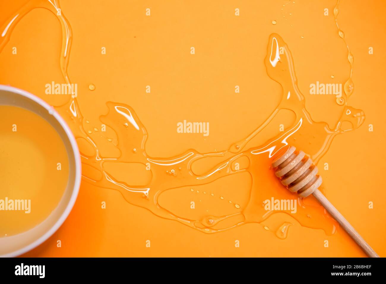 Agave syrup background Stock Photo - Alamy