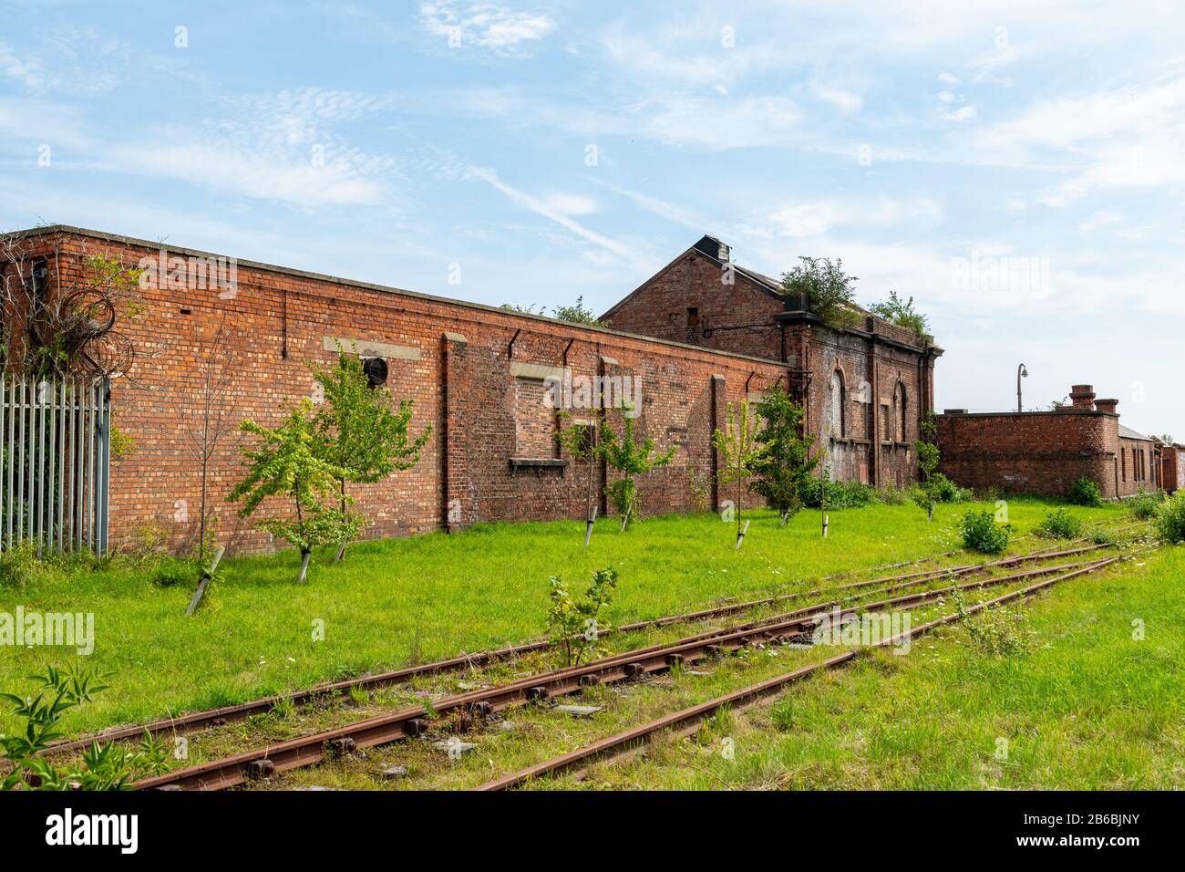 Birkenhead docks railway hi-res stock photography and images - Alamy