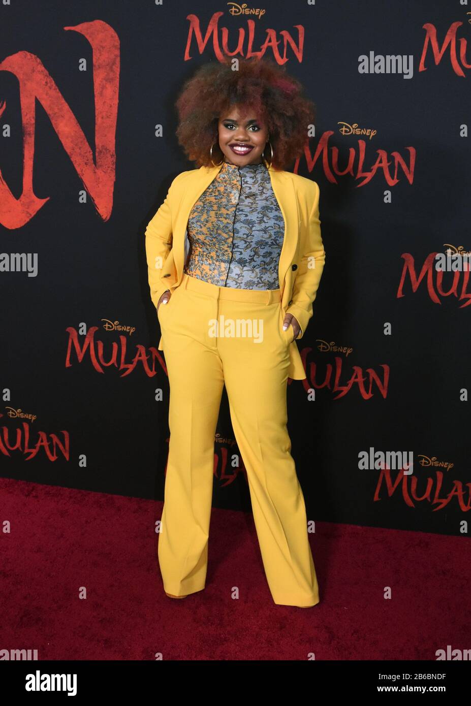Hollywood, California, USA 9th March 2020 Actress Dara Renee attends ...