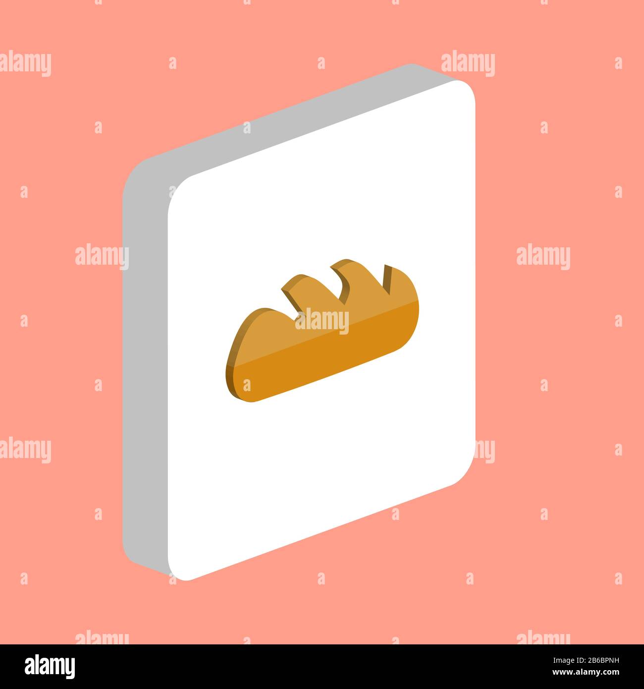 Rounded bread Stock Vector Images - Alamy