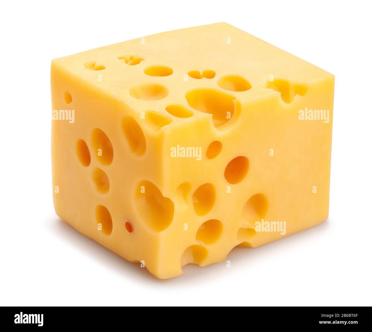 Block swiss cheese on Cut Out Stock Images & Pictures - Alamy