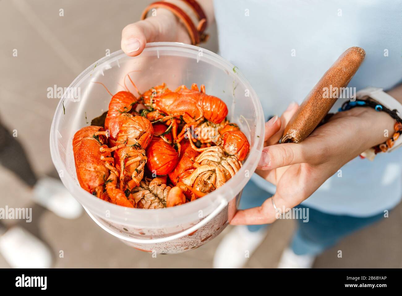 Russian freshwater crayfish hi-res stock photography and images - Alamy