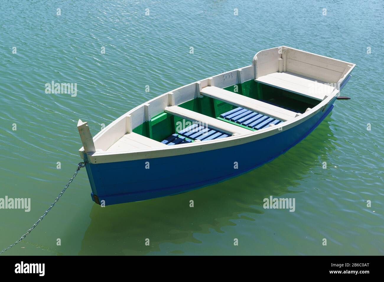 Blue rowing boat hi-res stock photography and images - Alamy
