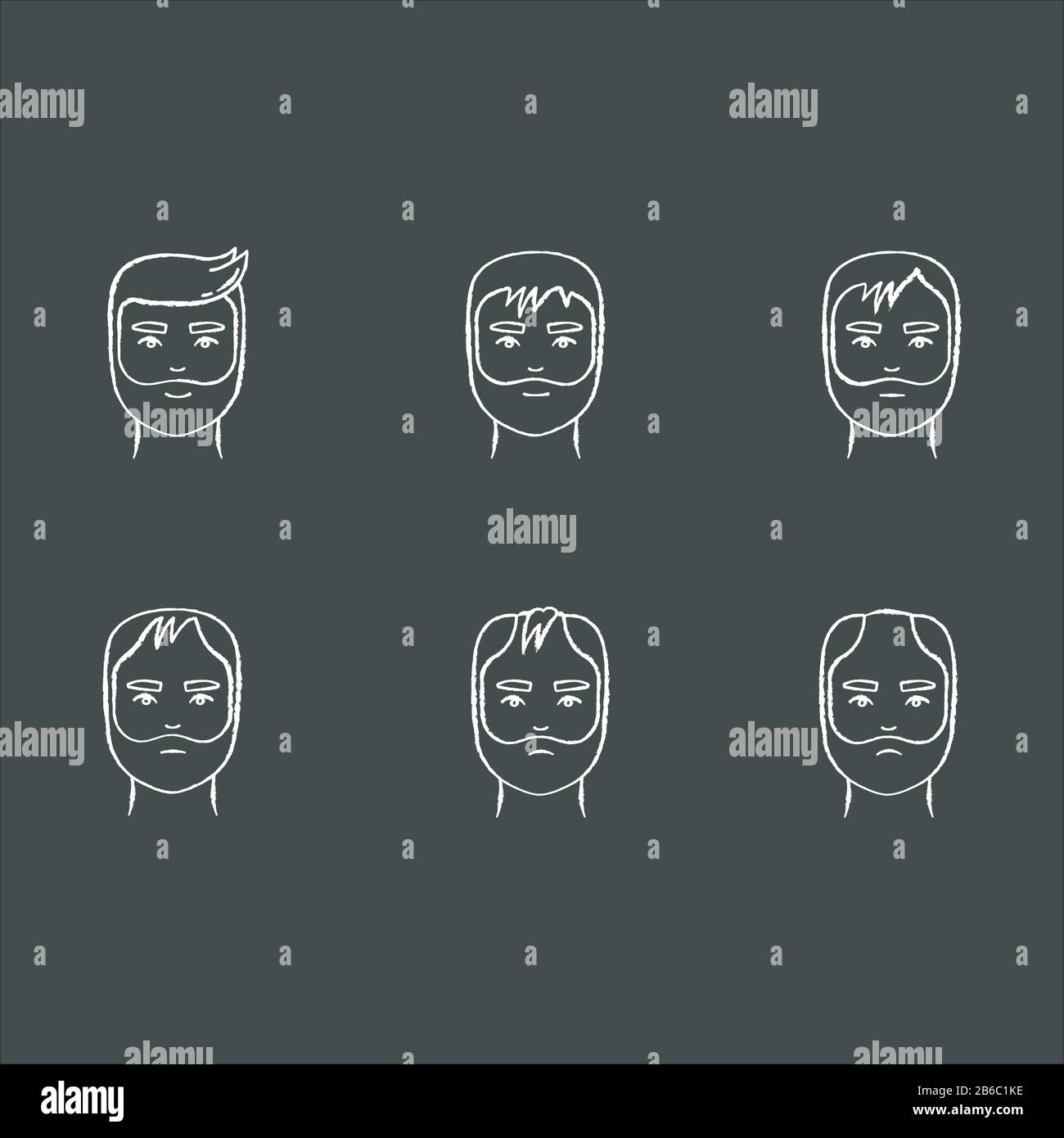 Hair loss sign on Stock Vector Images - Alamy