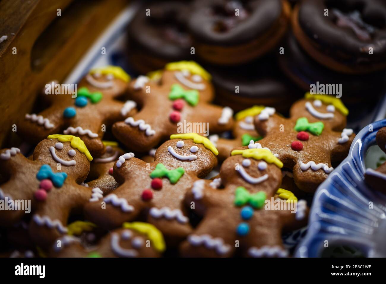 delicious artisanal ginger bread close up Stock Photo - Alamy