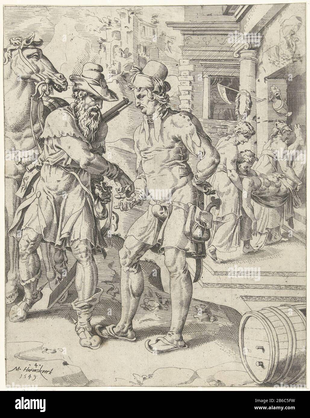 Good Samaritan paid the innkeeper Parable of the Good Samaritan (series ...