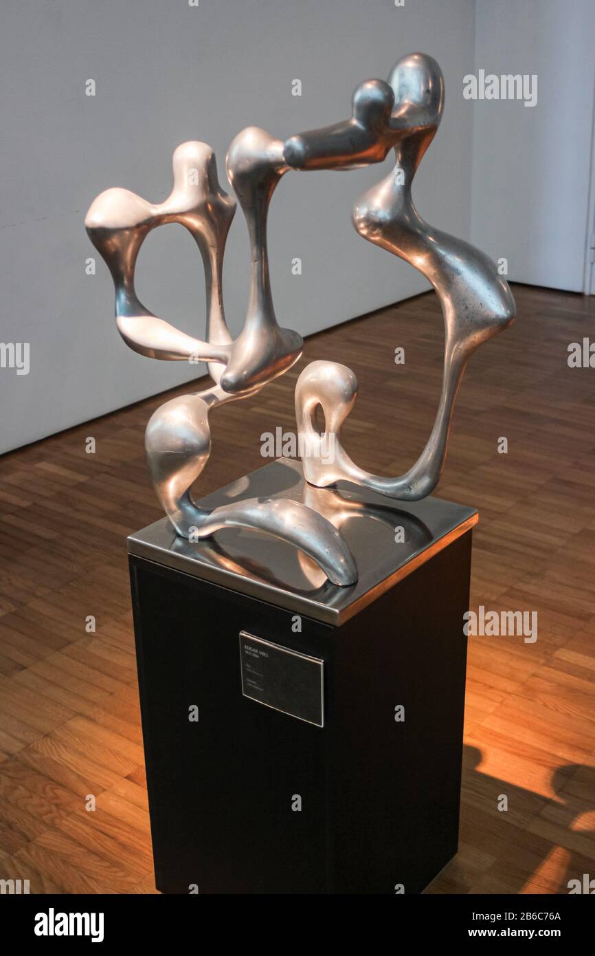 Sculpture by Edgar Viies at Kumu Art Museum in Tallinn, Estonia Stock ...