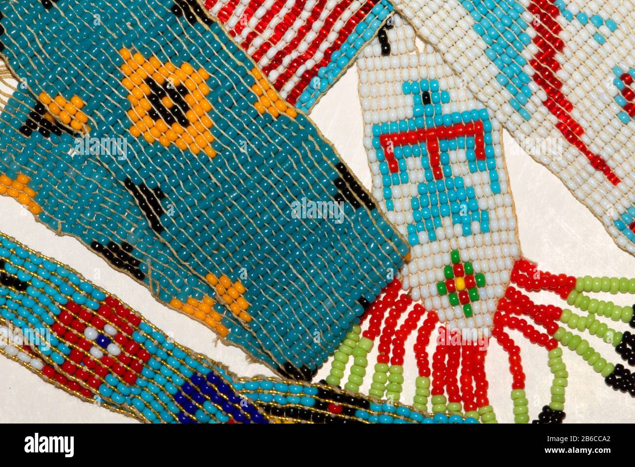 Native American beadwork Stock Photo - Alamy
