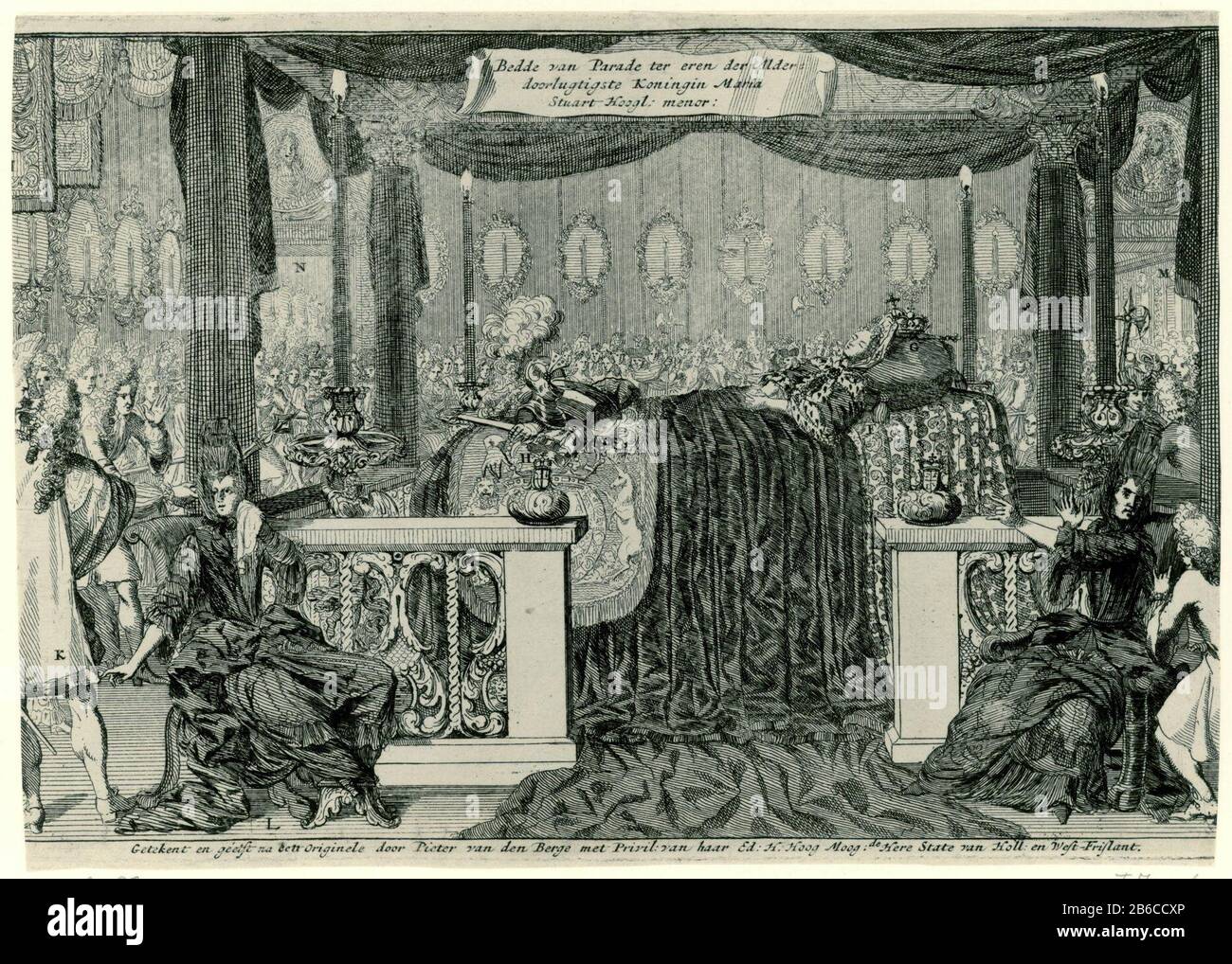 Mary ii funeral hi-res stock photography and images - Alamy