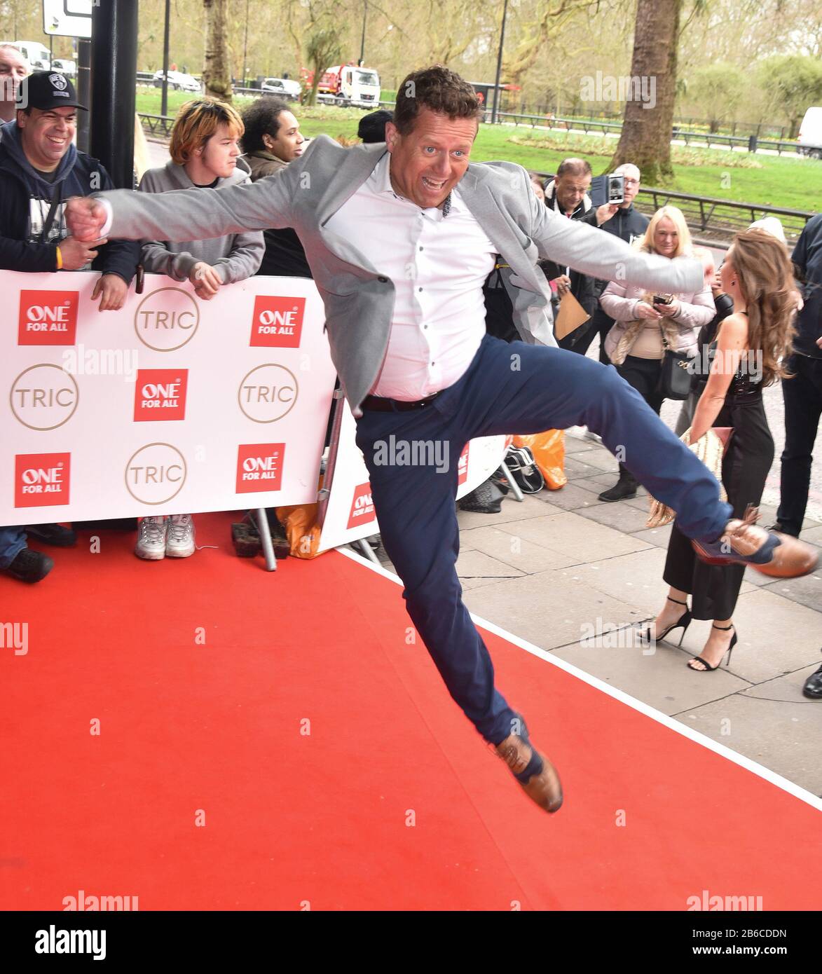 Mike Bushell attends the TRIC Awards 2020 at The Grosvenor House in ...