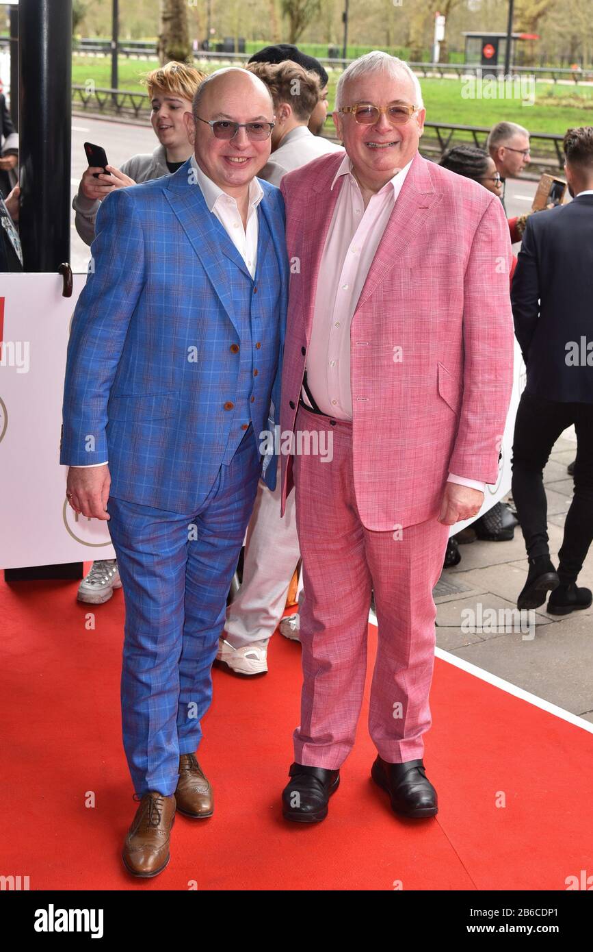 Christopher Biggins (Right) and Neil Sinclair attend the TRIC Awards ...