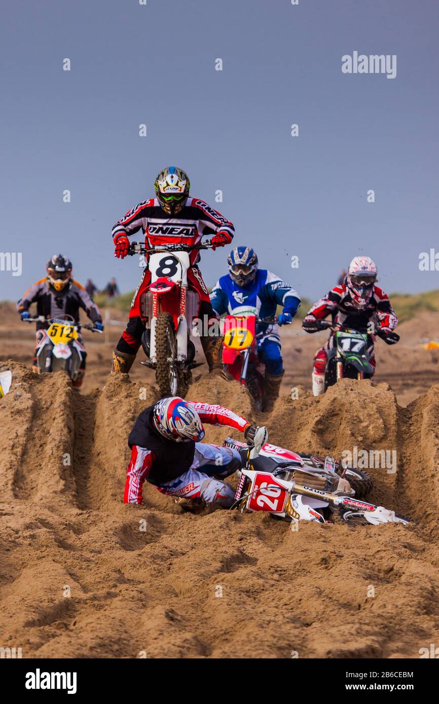 Beach Moto Cross Stock Photo - Alamy