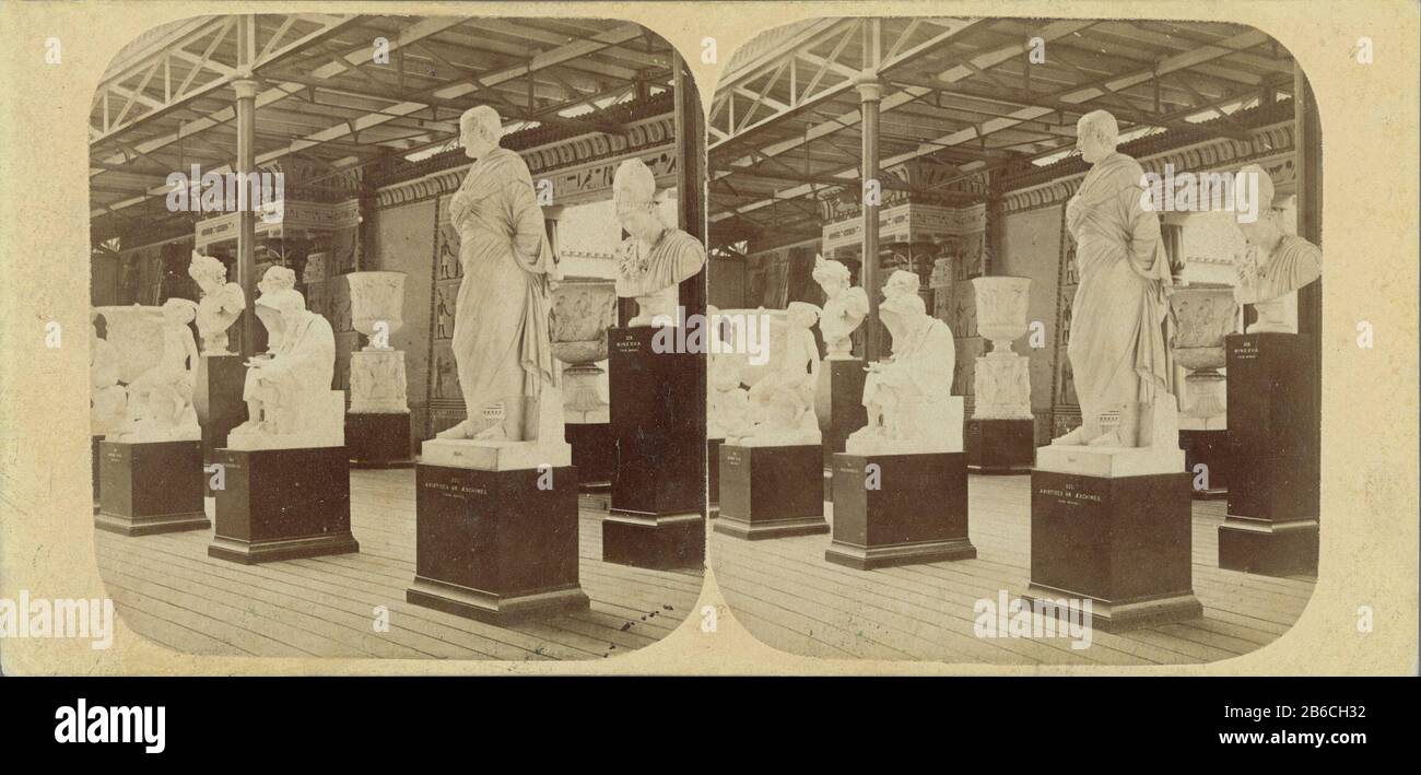 Images in the Greek and Roman hall at Crystal Palace in Sydenham ...