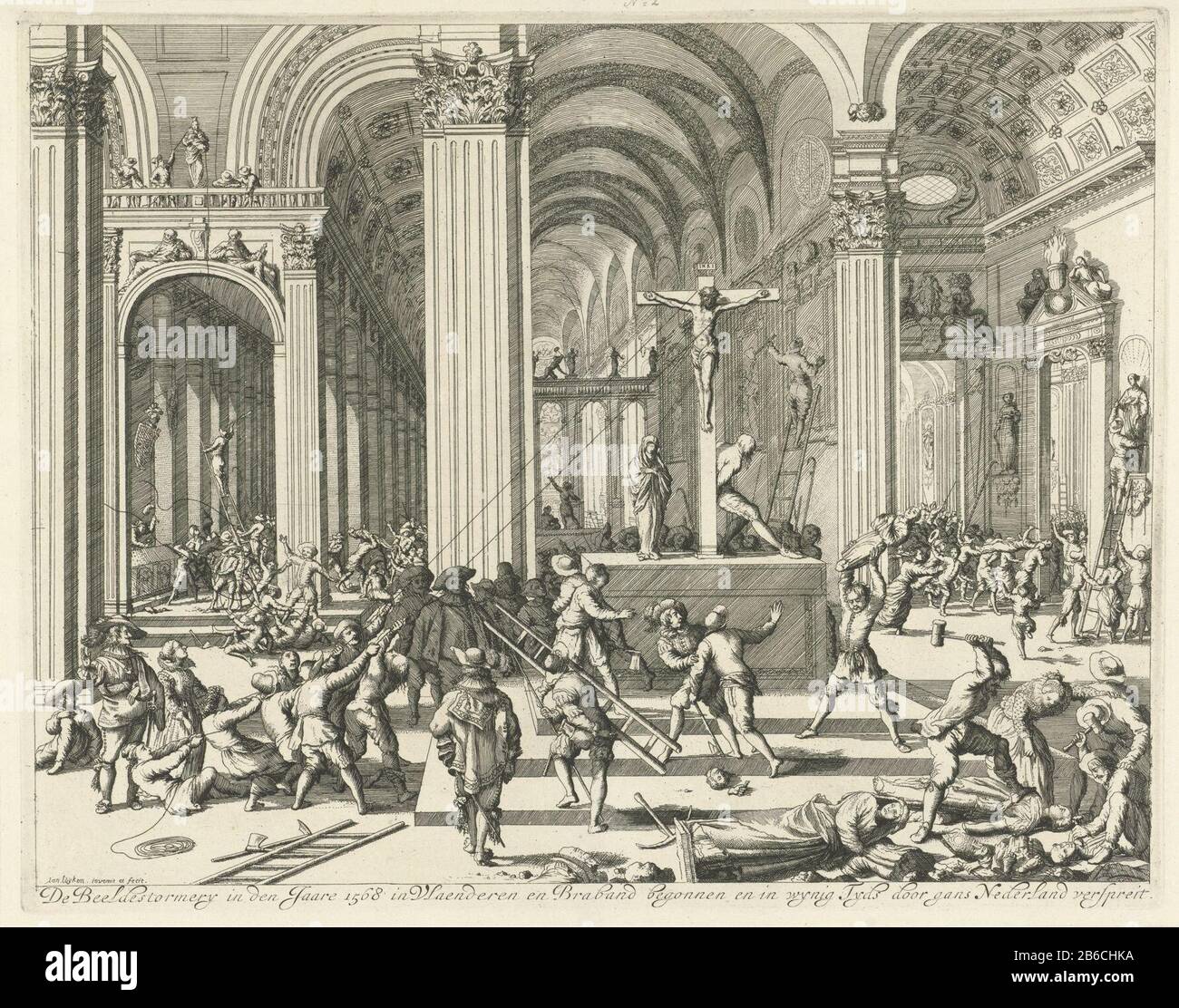 Beeldenstorm, 1566 The Beeldestormery in the Jaare 1568 in Vlaenderen ...