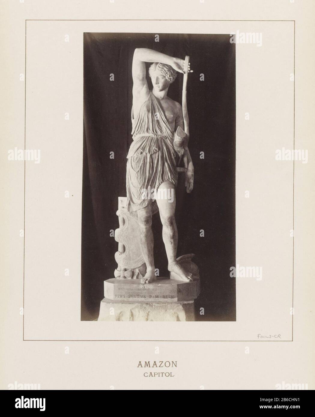 Sculpture Wounded Amazon Amazon, Capitol (title object) Part of album ...