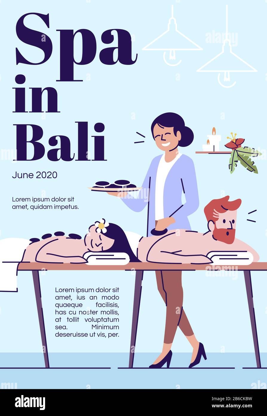 Massage spa bali Stock Vector Images - Alamy