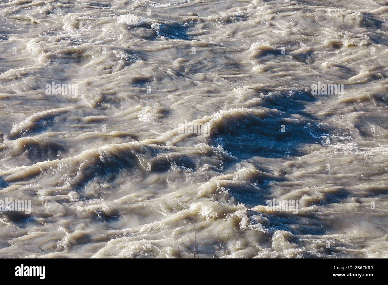 Aerial view stream rapids in hi-res stock photography and images - Alamy