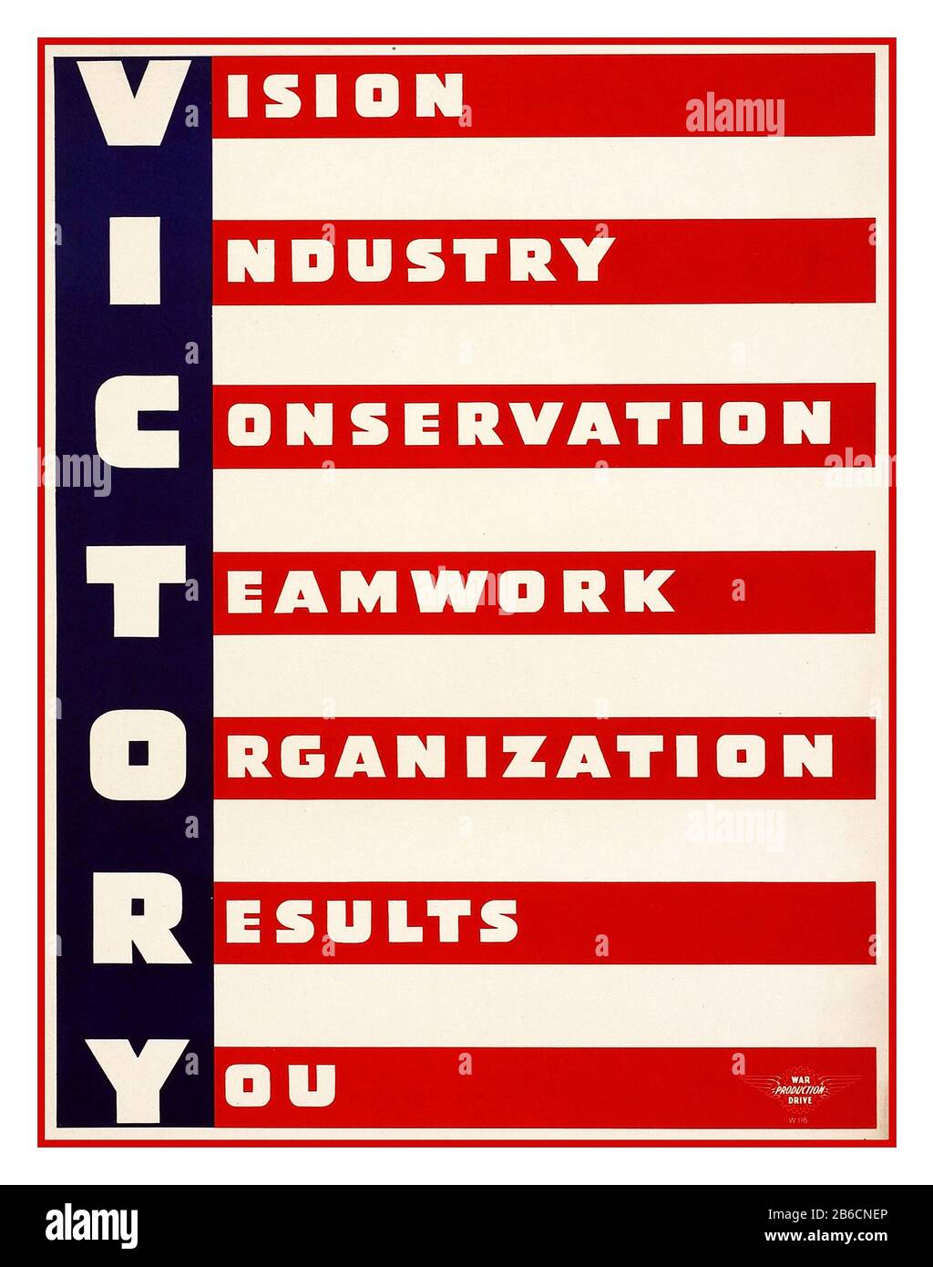 Vintage ww2 american propaganda poster hi-res stock photography and ...