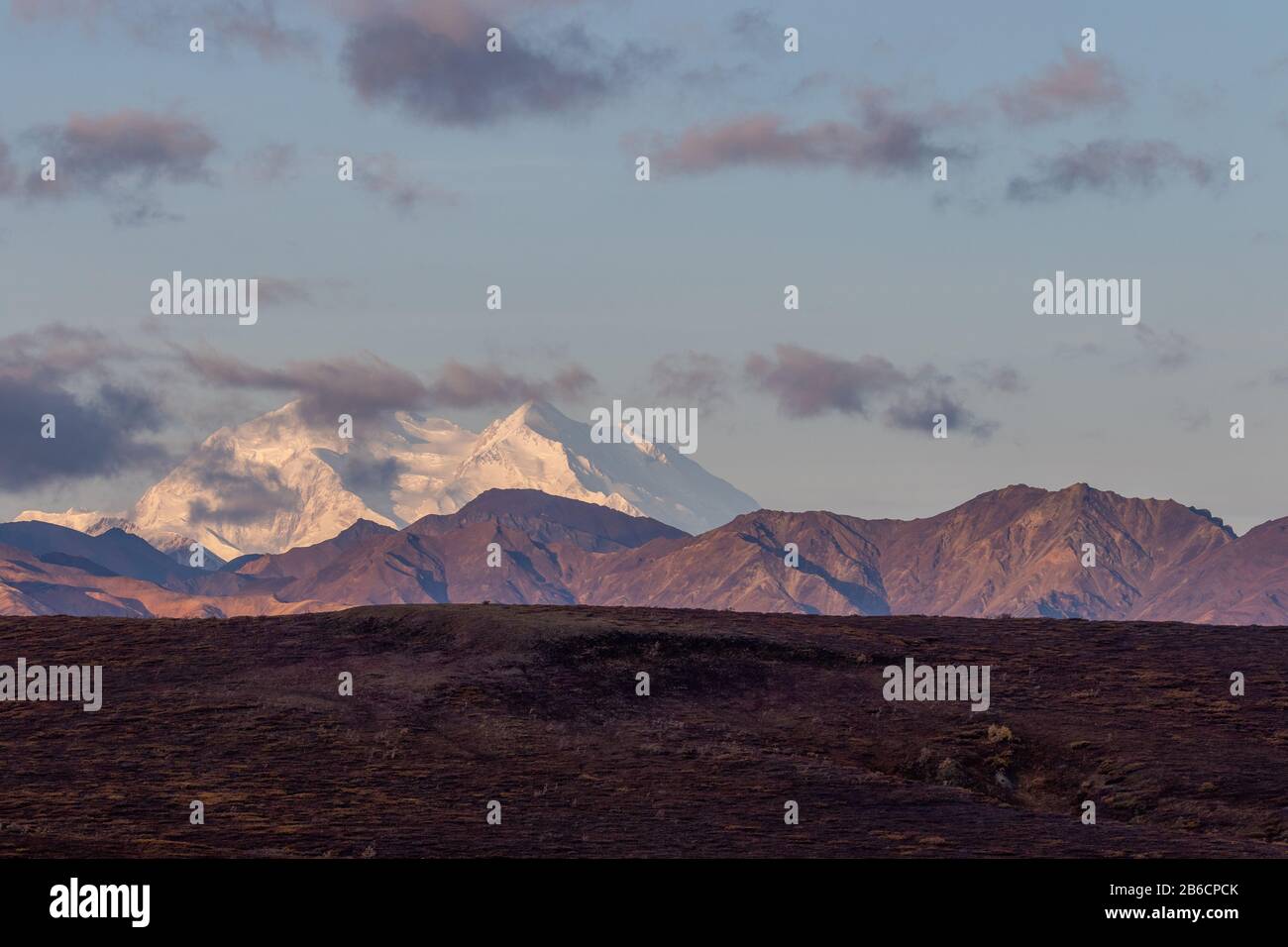 Scenic Denali National Park Landscape in Autumn Stock Photo - Alamy