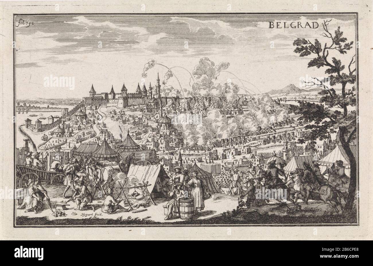 Siege of Belgrade in 1688 Belgrad (title object) The Siege of Belgrade ...