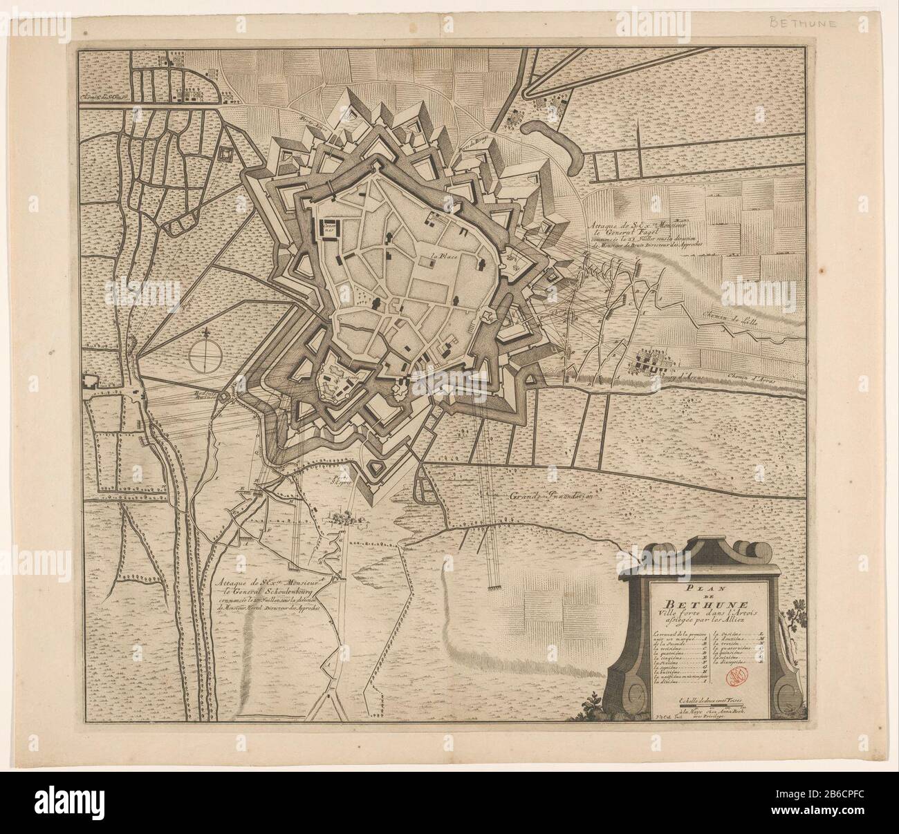 Map of bethune hi-res stock photography and images - Alamy