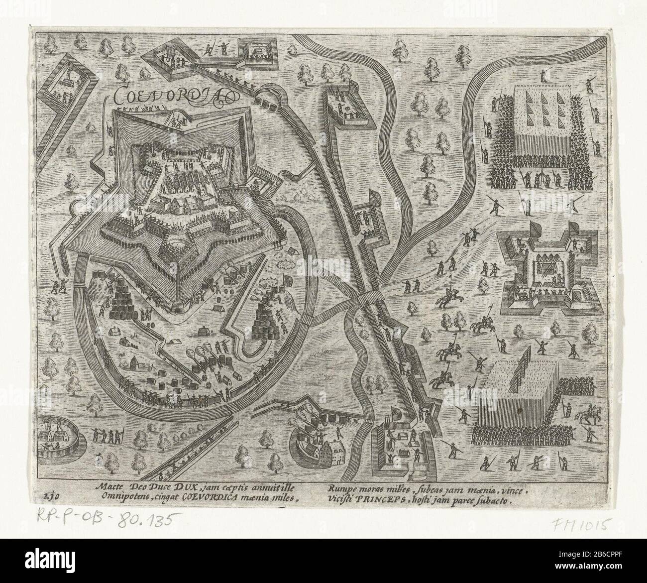 Siege of Coevorden, 1592 Siege of Coevorden by the States army under ...