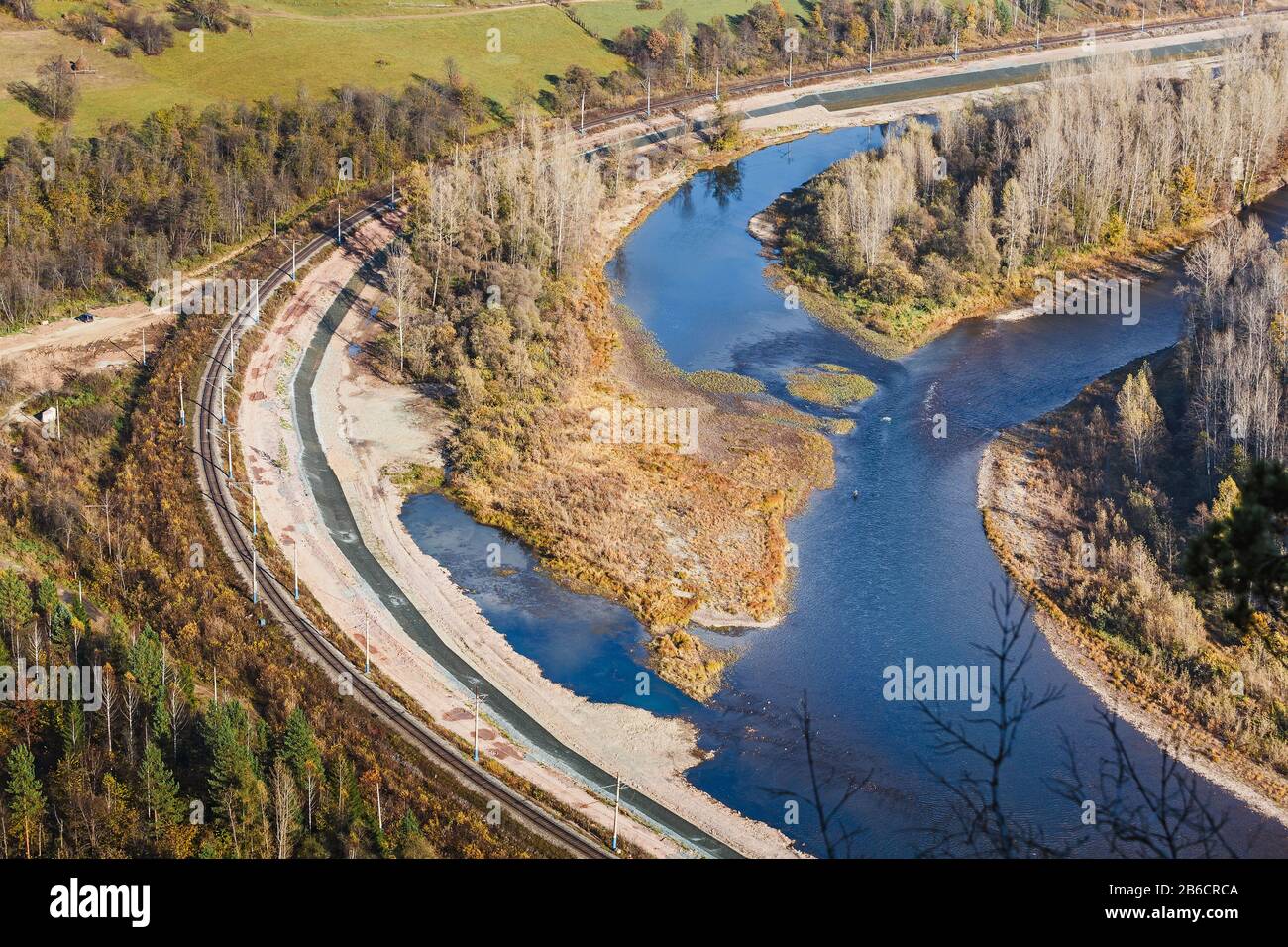 Ural mountains russia aerial hi-res stock photography and images - Alamy