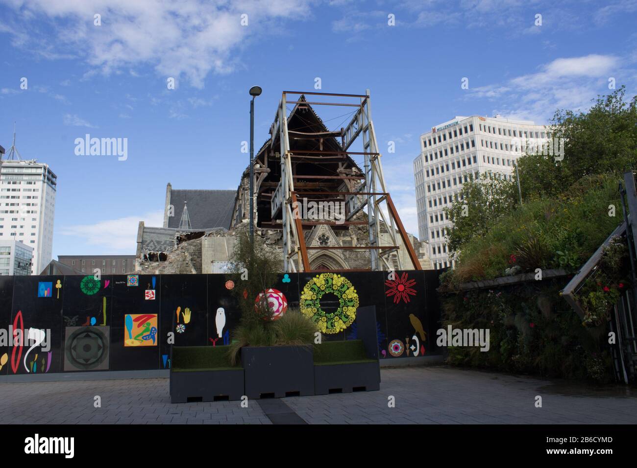 Reconstruction of the Christchurch Cathedral, Christchurch, New Zealand ...