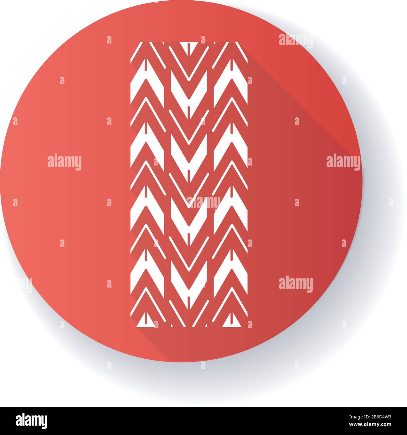 Thick rubber tyre Stock Vector Images - Alamy