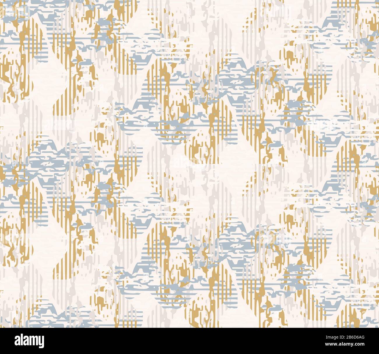 Grey french linen vector texture seamless pattern. Brush stroke grunge ...