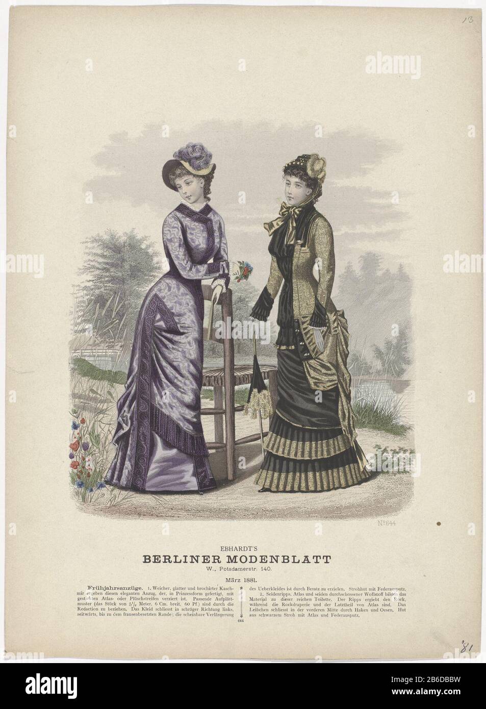 Women fashion 1881 hi-res stock photography and images - Alamy