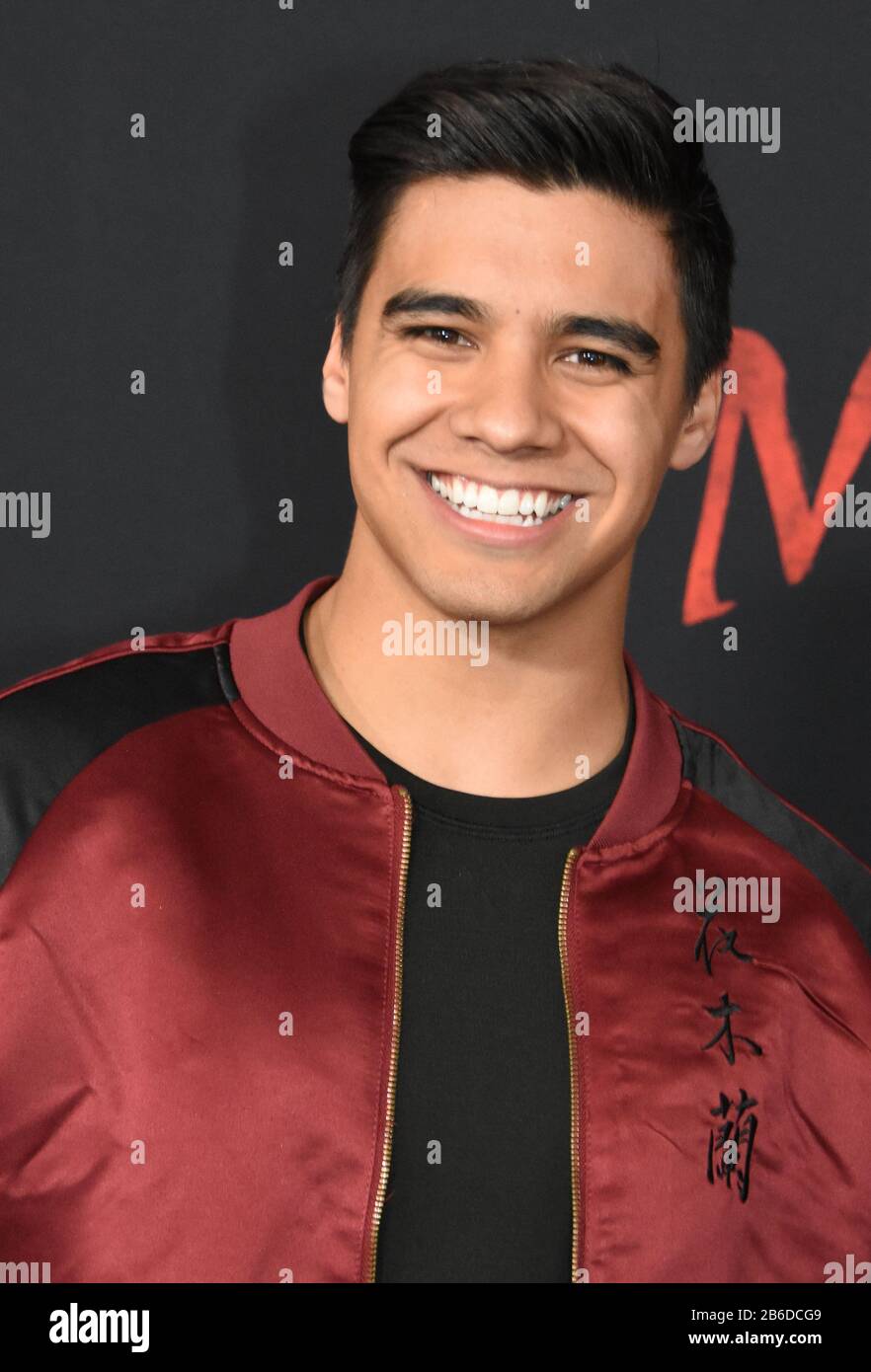 Hollywood, California, USA 9th March 2020 Actor Jordan Buhat attends ...