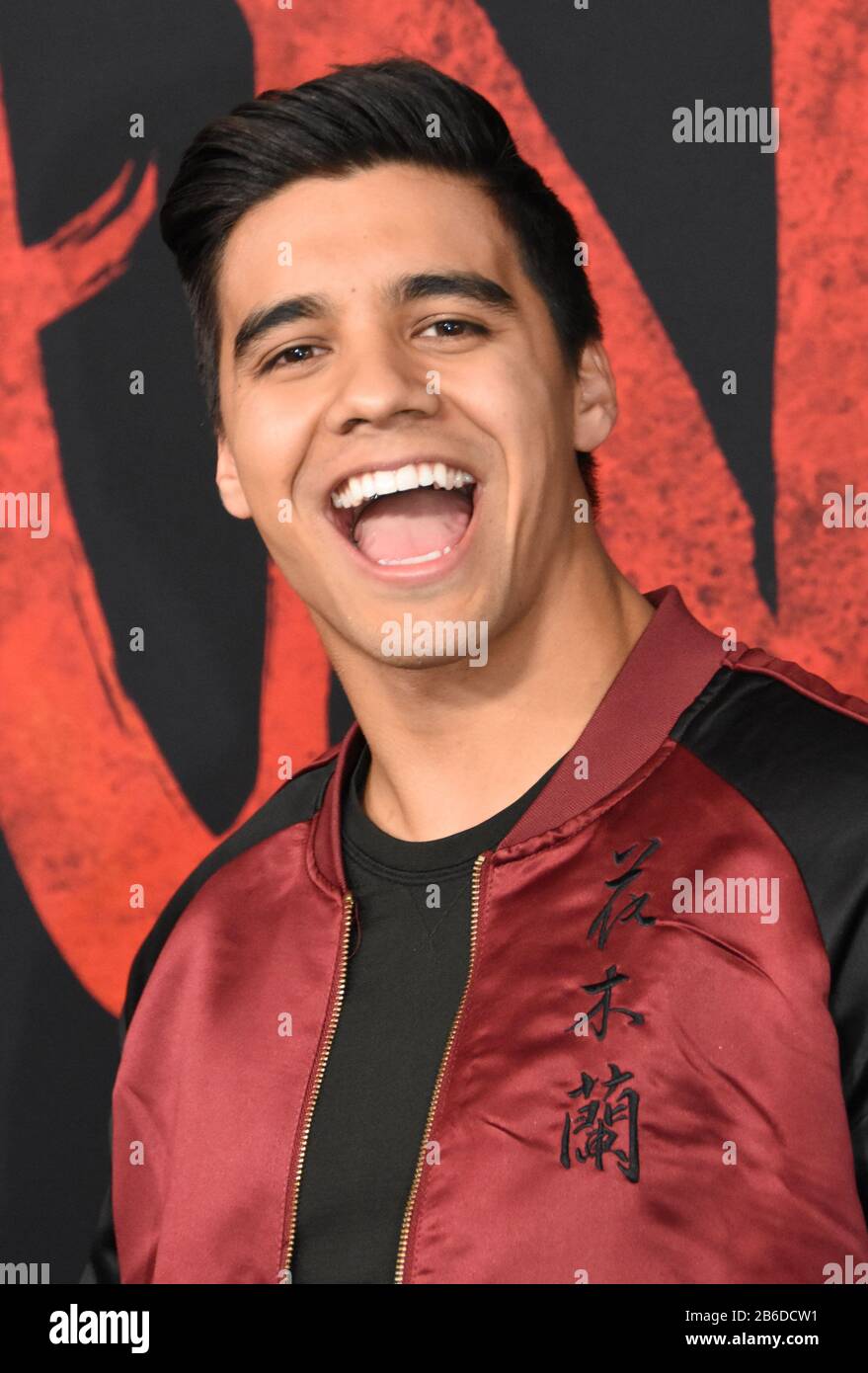 Hollywood, California, USA 9th March 2020 Actor Jordan Buhat attends ...